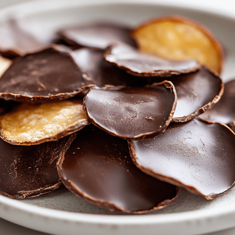 How to Make Chocolate Covered Potato Chips at Home
